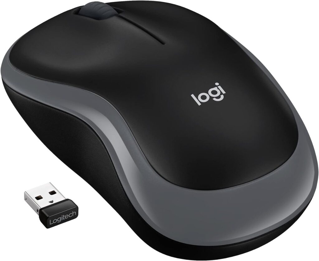 Logitech M185 Wireless Mouse, 2.4GHz with USB Mini Receiver ( Open Box ...