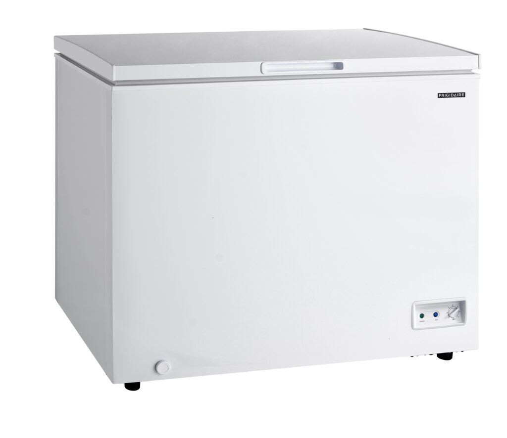 Frigidaire 10.3 Cu. ft. Chest Freezer, Garage Ready, EFRF1005, White ...